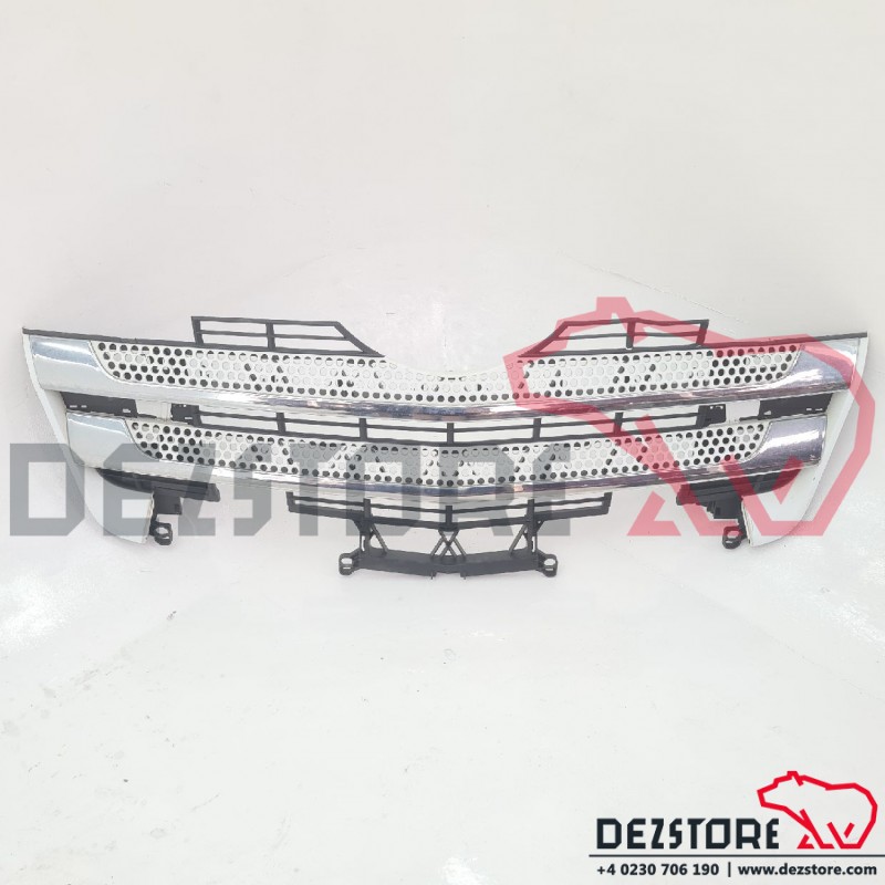 Grila centrala + suport | cromata x Mercedes Actros MP4 - cod OEM ...
